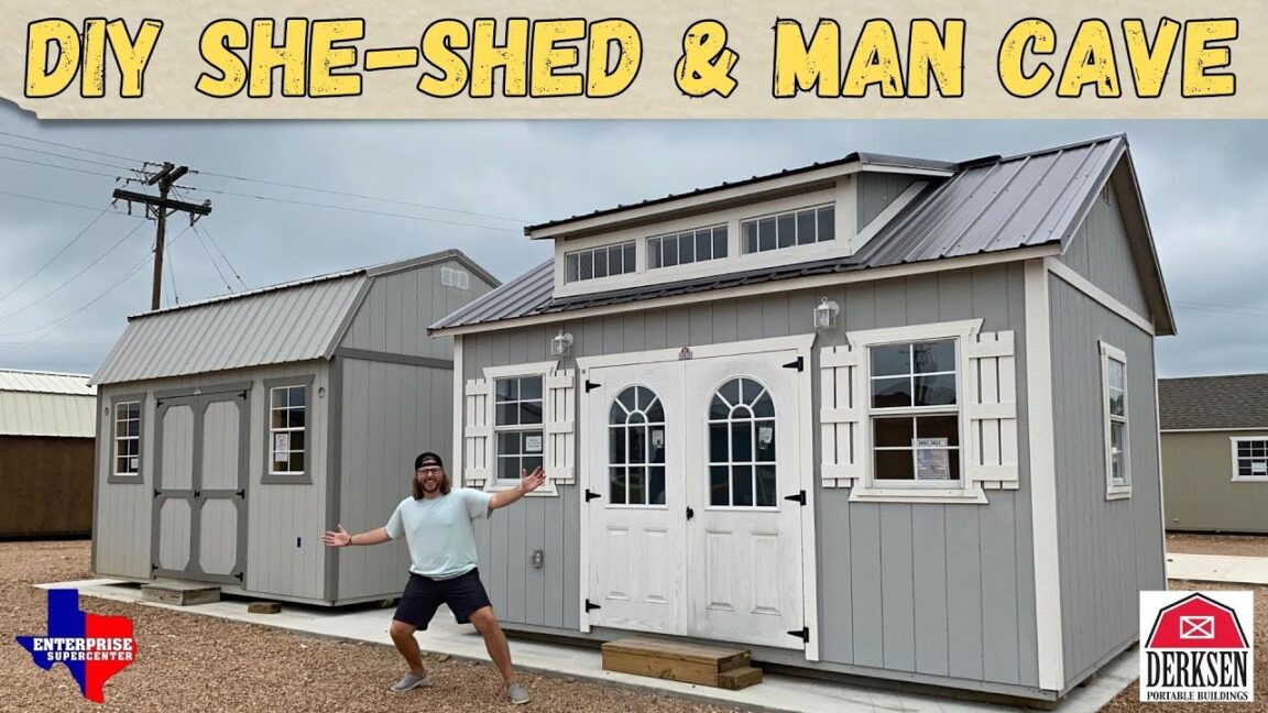 Ultimate Man Cave: Shed Transformation Ideas