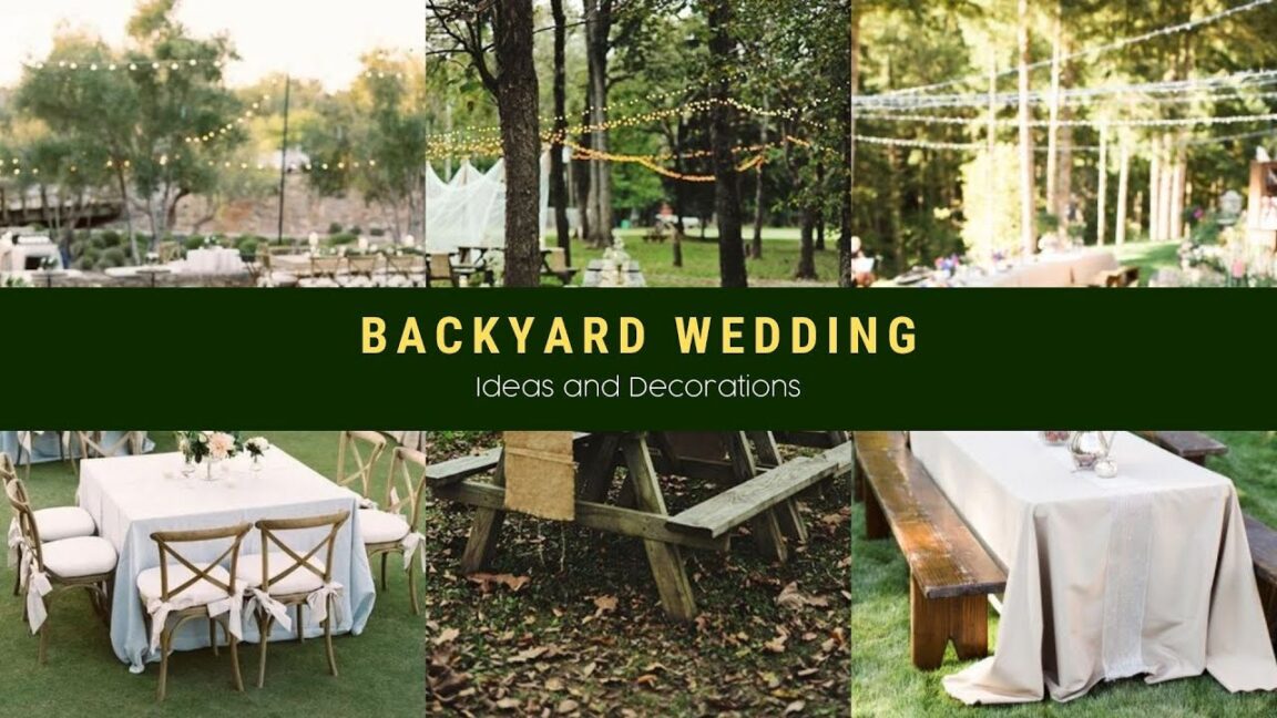 Enchanting Outdoor Wedding Decor: Nature's Splendor Unveiled