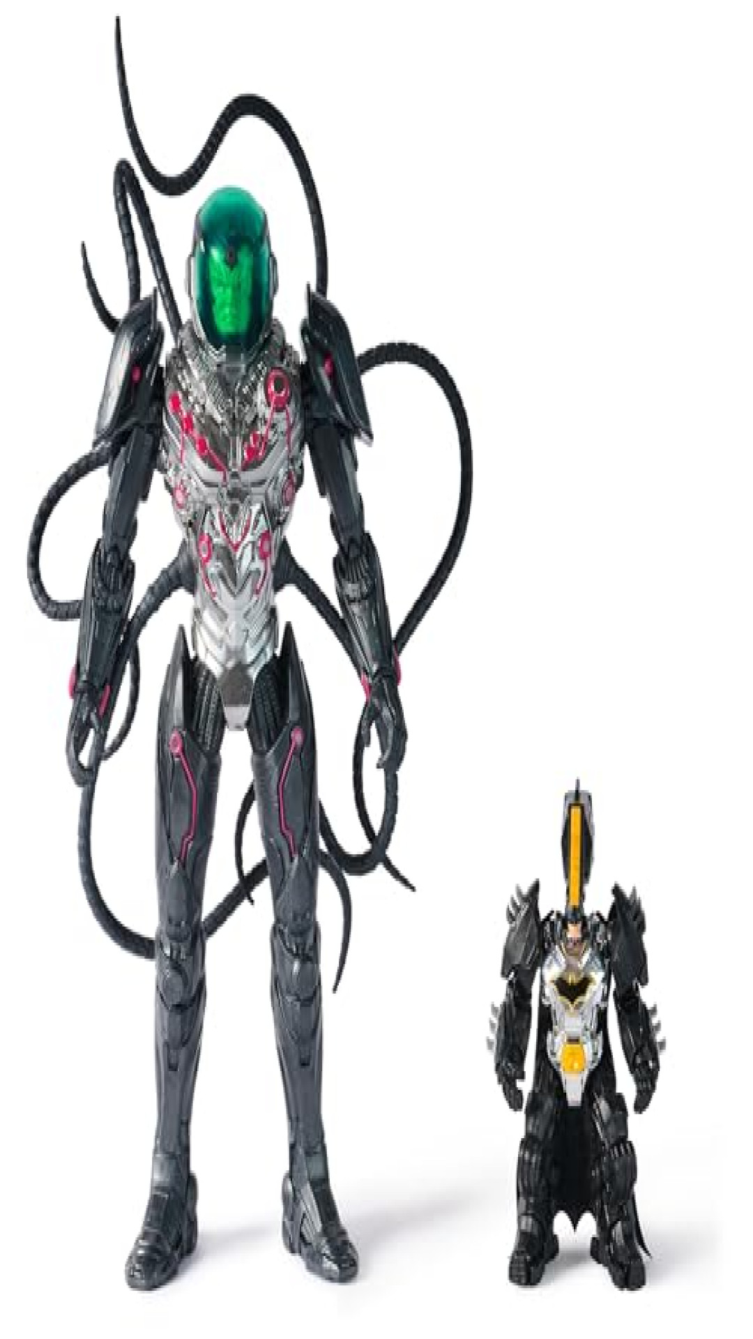 DC Comics, Metal Force Brainiac vs. Batman Action Figure Pack, 12-Inch ...