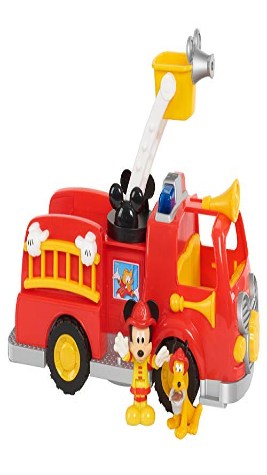 Disney’s Mickey Mouse Mickey’s Fire Engine, Figure and Vehicle Playset ...
